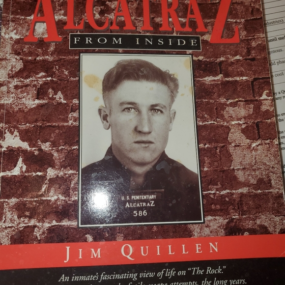 Other | Alcatraz From Inside Book Jim Quillen | Poshmark